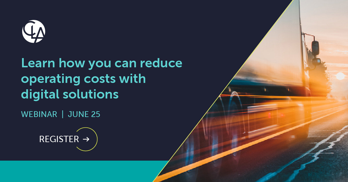 Help Reduce Operating Costs with Digital Solutions: CLA