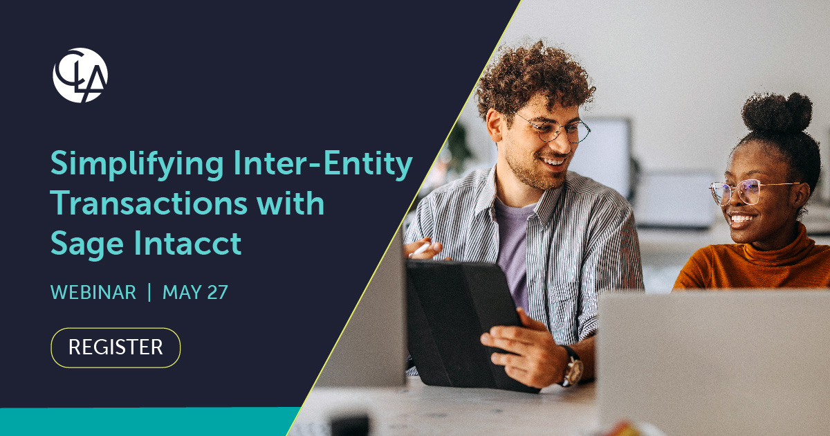 Simplifying Inter-Entity Transactions with Sage Intacct