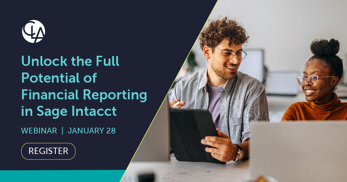 Unlock the Full Potential of Financial Reporting in Sage Intacct