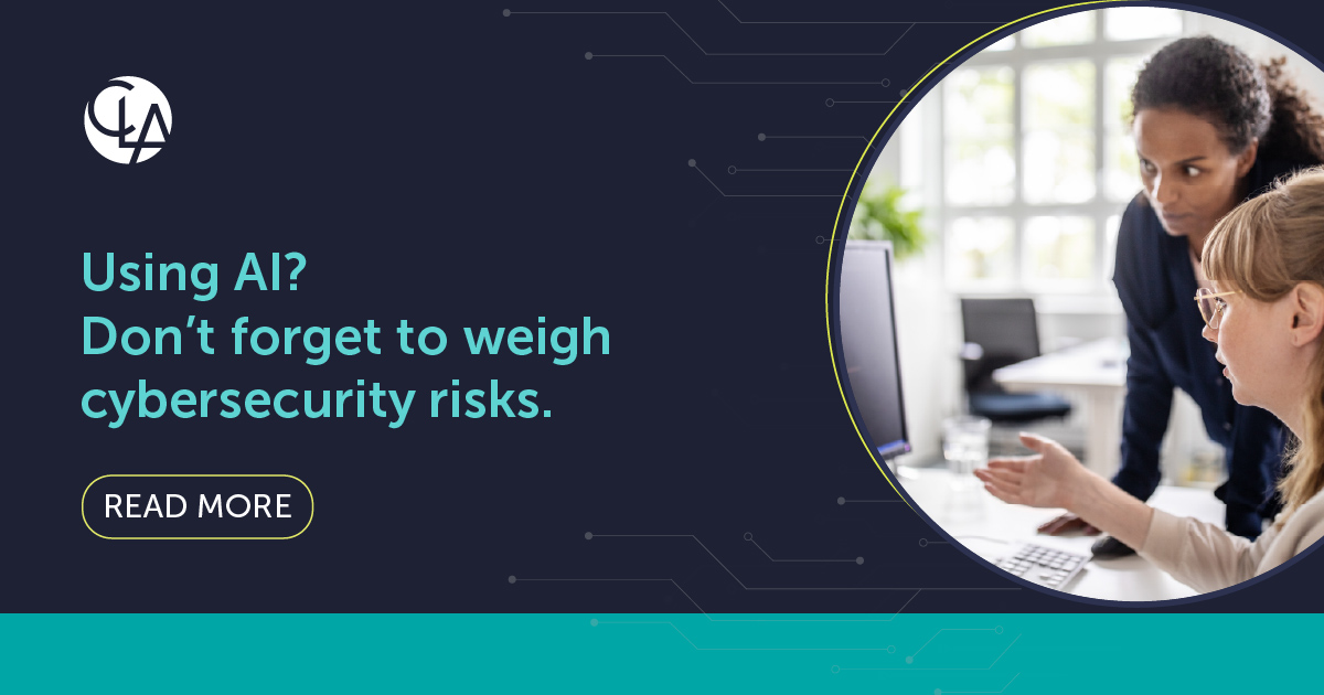 AI and Cybersecurity: Protect Your Organization from Threats: CLA